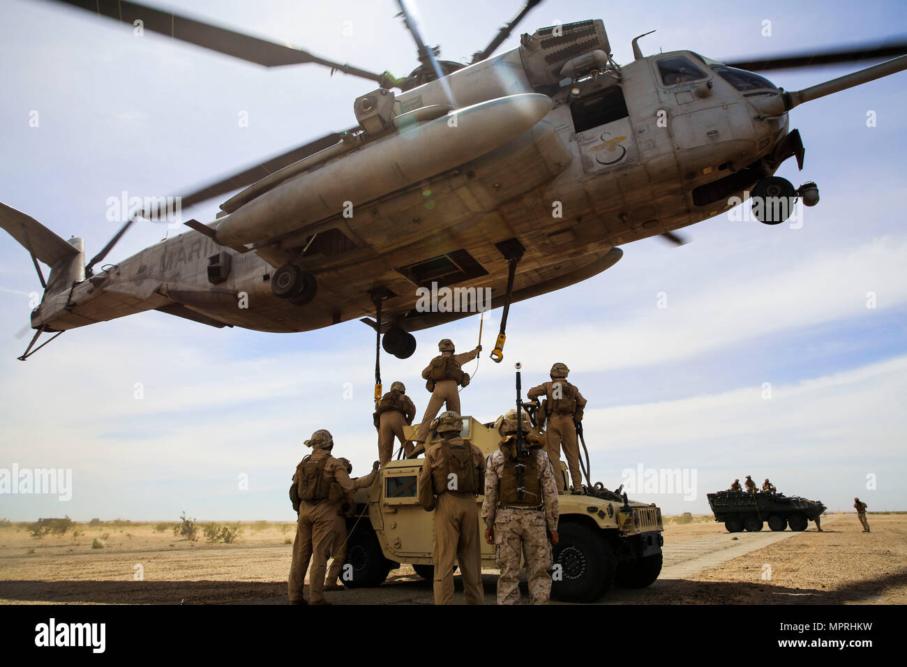 Marines with 1st Transportation Support Battalion (TSB) and Combat ...