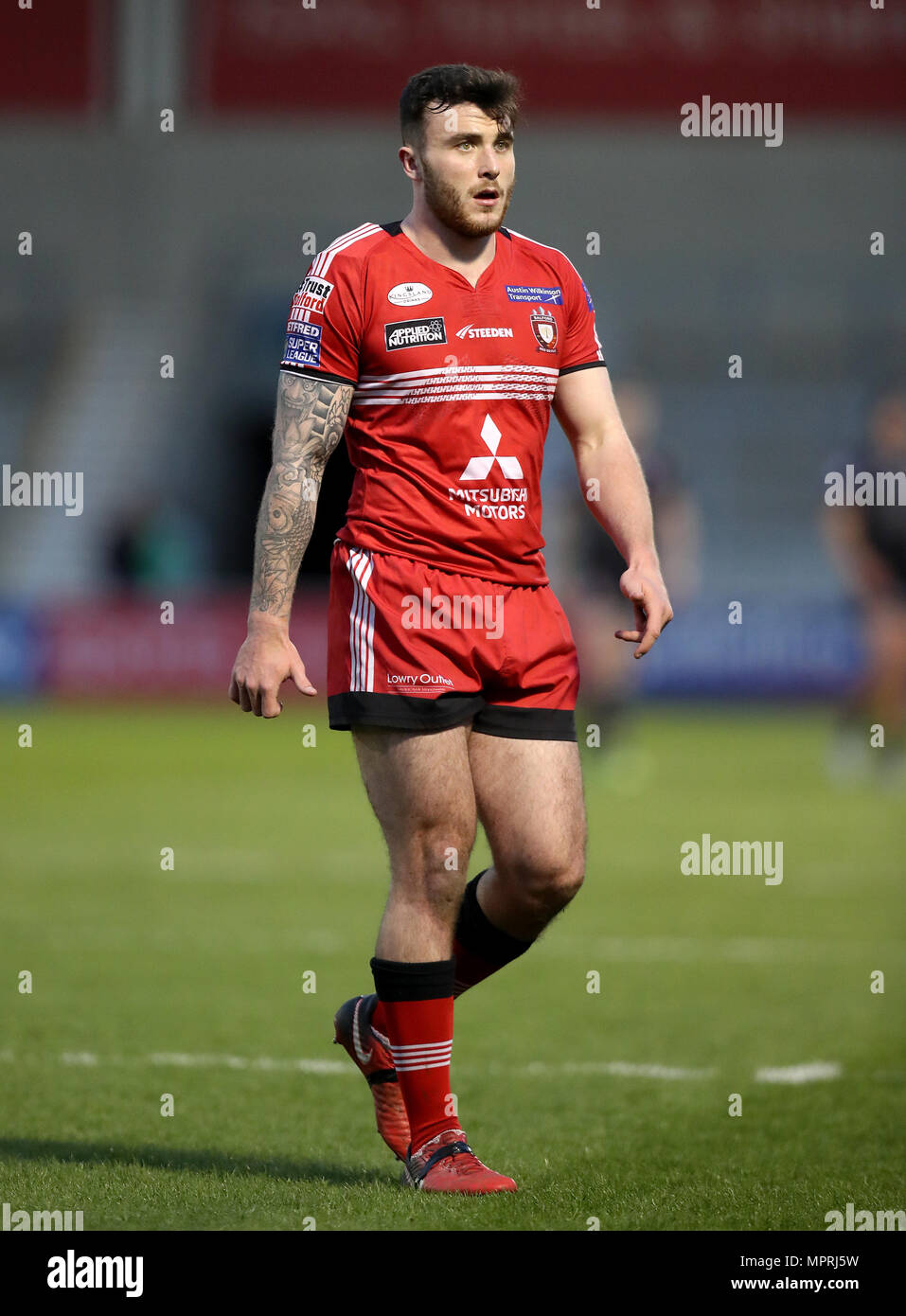 Salford Red Devils' Jake Bibby Stock Photo - Alamy