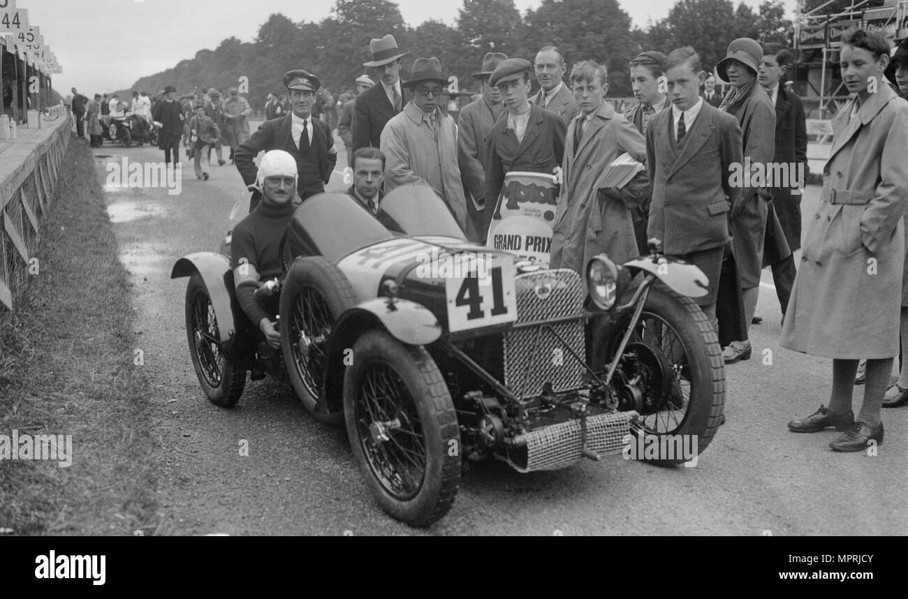 Amilcar of Goldie Gardner at the Irish Grand Prix, Phoenix Park, Dublin ...