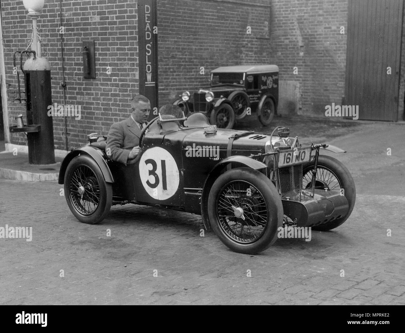 MG C type Midget of Cyril Paul at the RAC TT Race, Ards Circuit ...