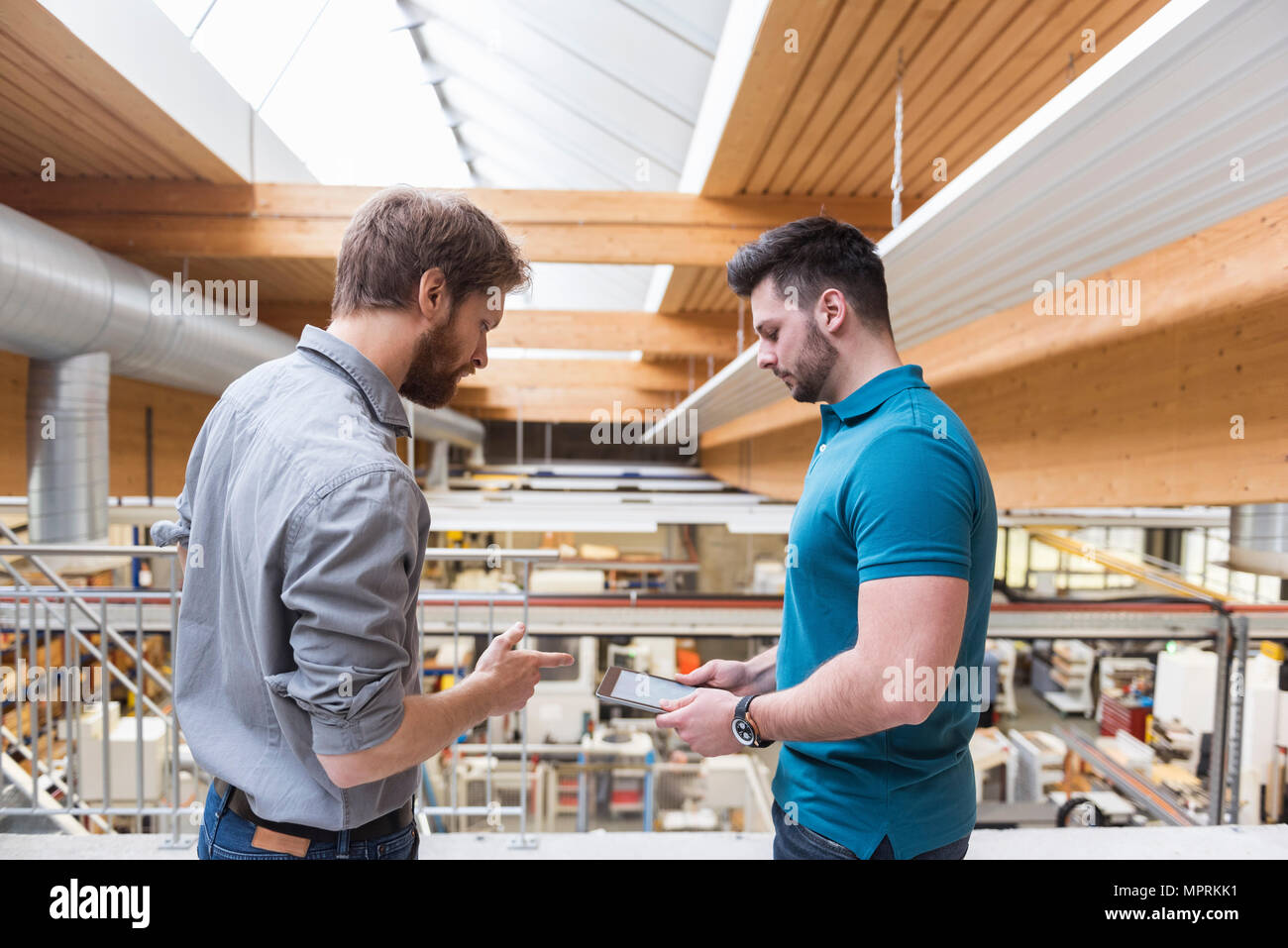 Two men in modern hi-res stock photography and images - Alamy