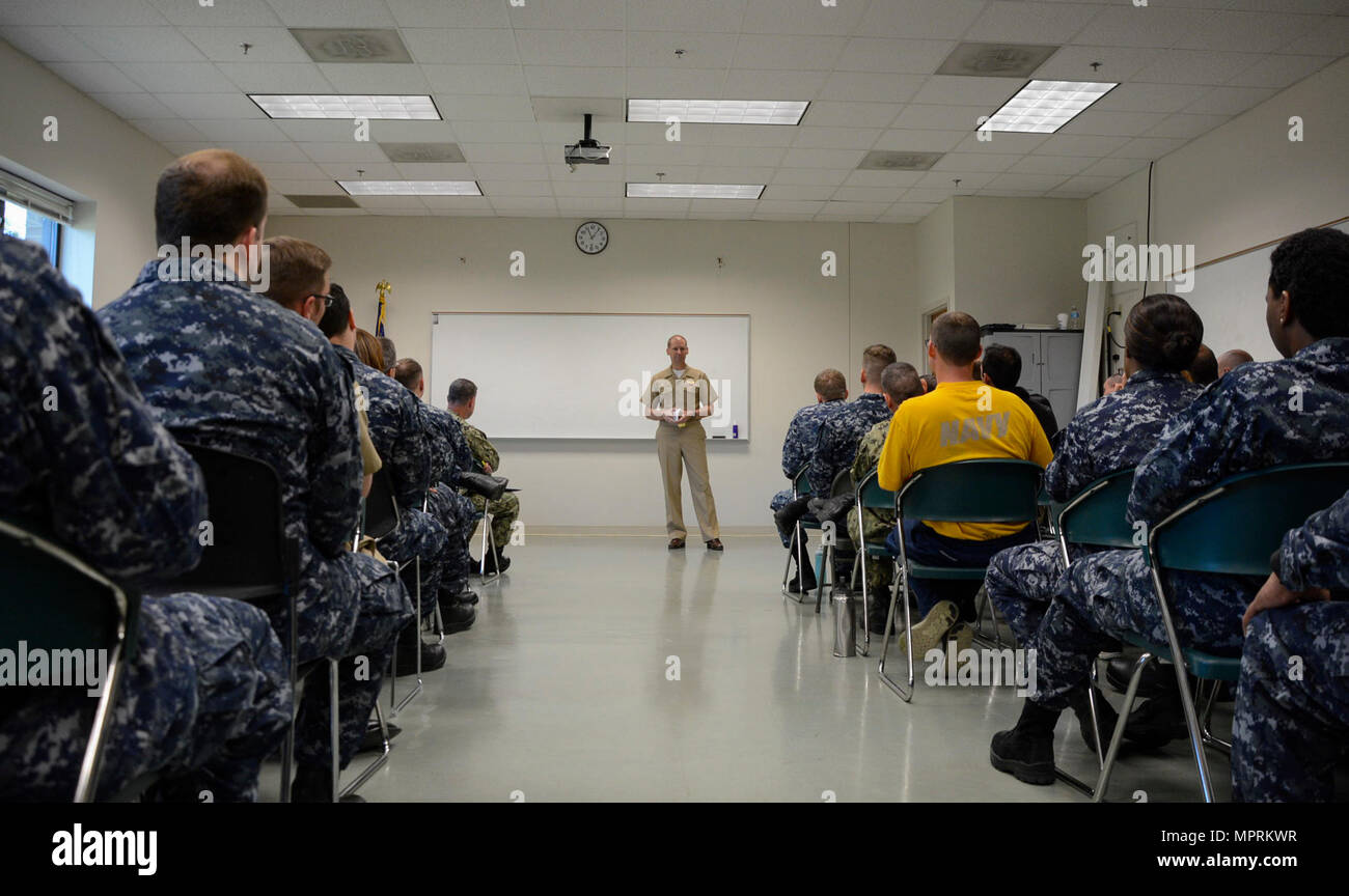 170408-N-LM739-043 DOBBINS AIR RESERVE BASE, Ga. (April 8, 2017) Rear ...