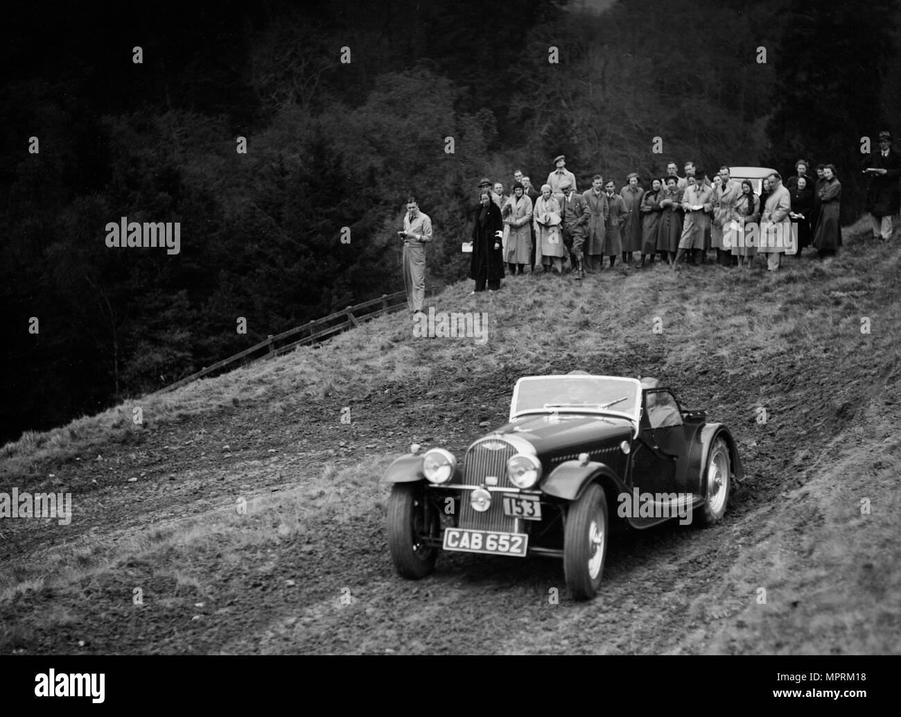 Morgan of PHG Morgan competing in the MCC Edinburgh Trial ...