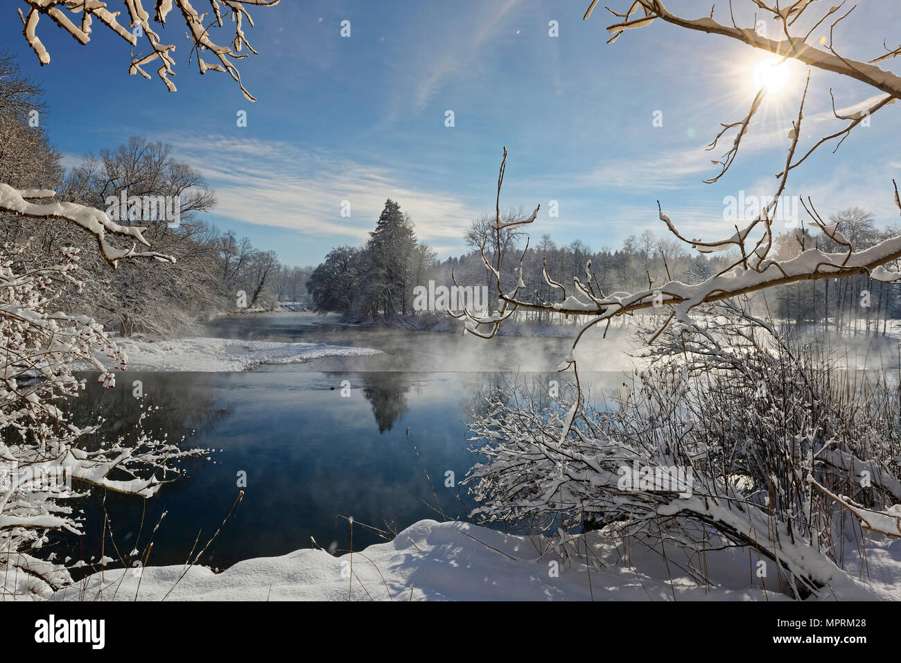 Fluss loisach hi-res stock photography and images - Alamy