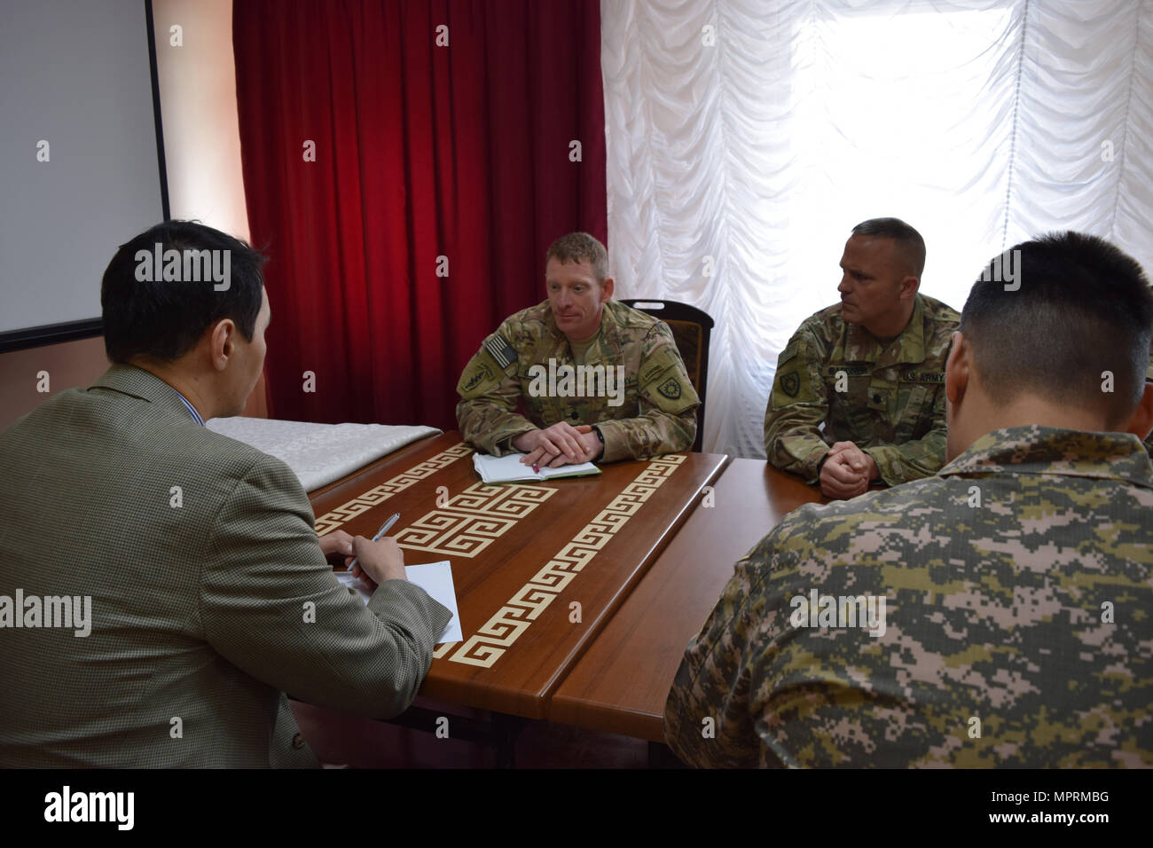 Lt. Col. Kent Cavallini, deputy commander of the Kentucky National ...