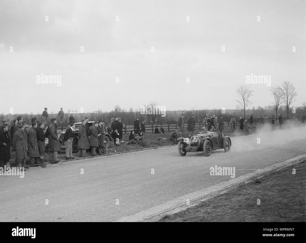 BNC of RO Mitchell competing in the Inter-Varsity Speed Trial, Eynsham ...