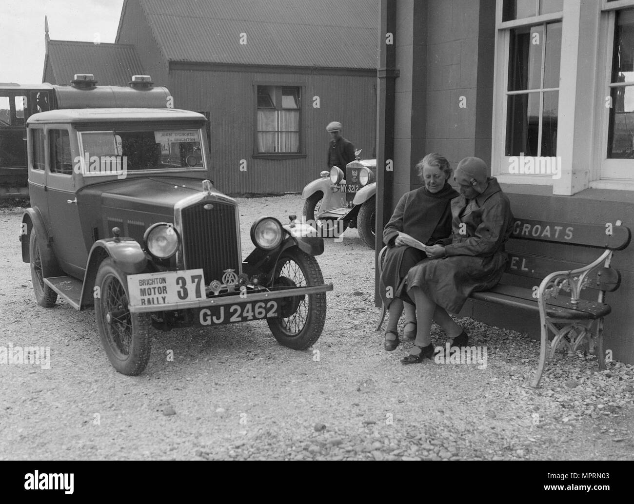 Wolseley Hornet of Morna Vaughan, B&HMC Brighton Motor Rally, John O ...
