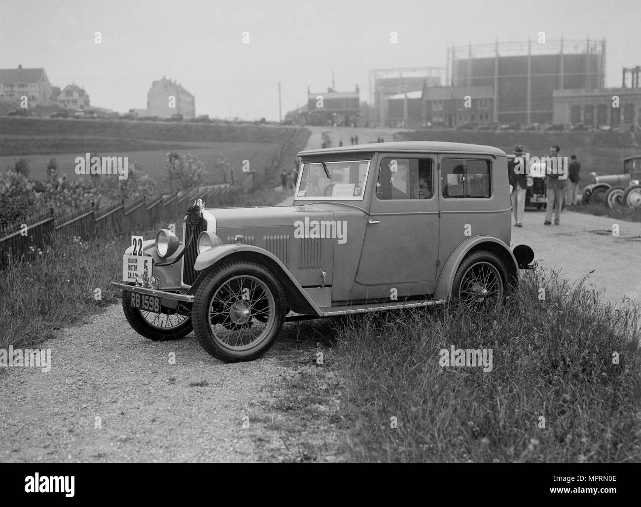Wolseley Hornet saloon of DEM Douglas-Morris at the B&HMC Brighton ...