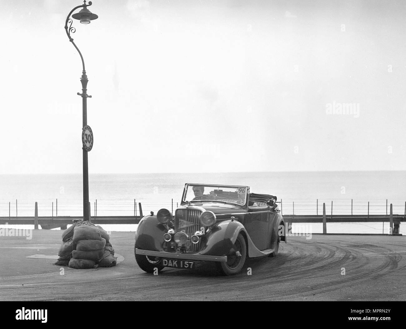 Jaguar SS of RM Proctor at the RAC Rally, Brighton, Sussex, 1939 ...
