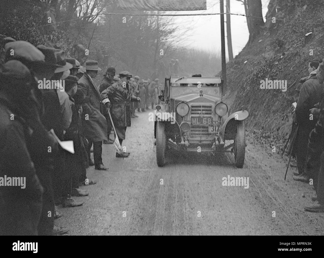 OM open 4-seater of PD Walker competing in the MCC Exeter Trial, 1928 ...