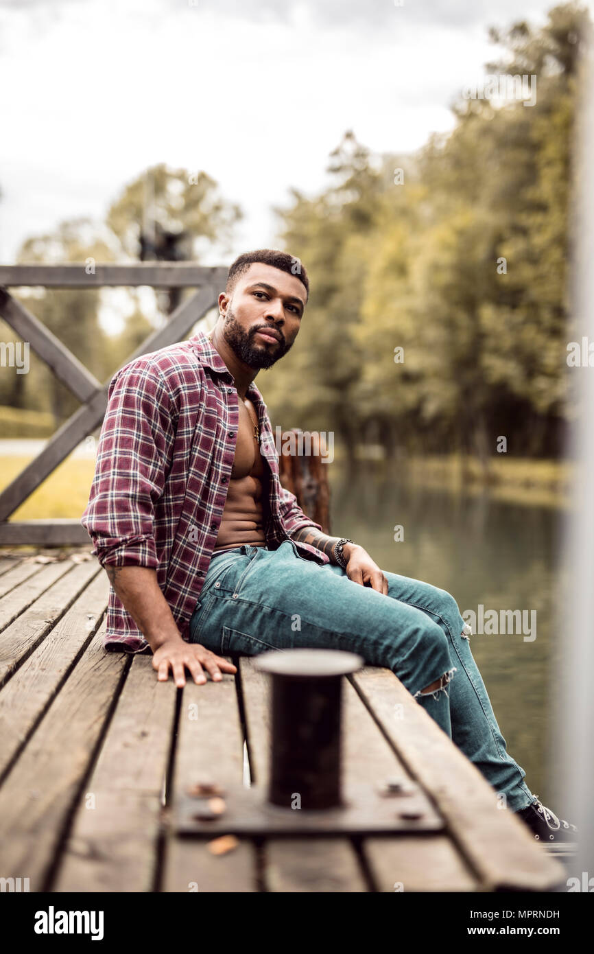 Muscular man hi-res stock photography and images - Alamy