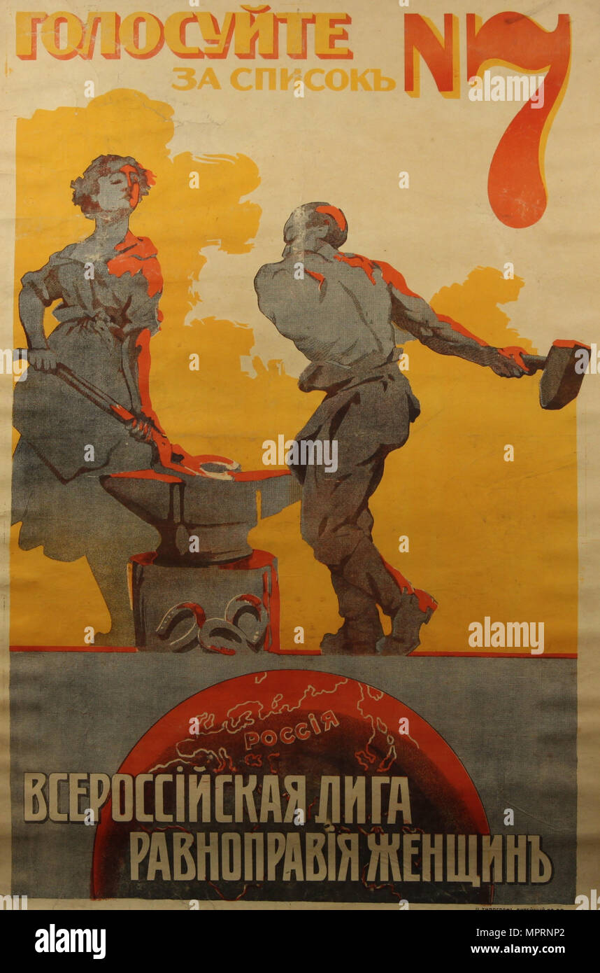 Russia 1917 women hi-res stock photography and images - Alamy