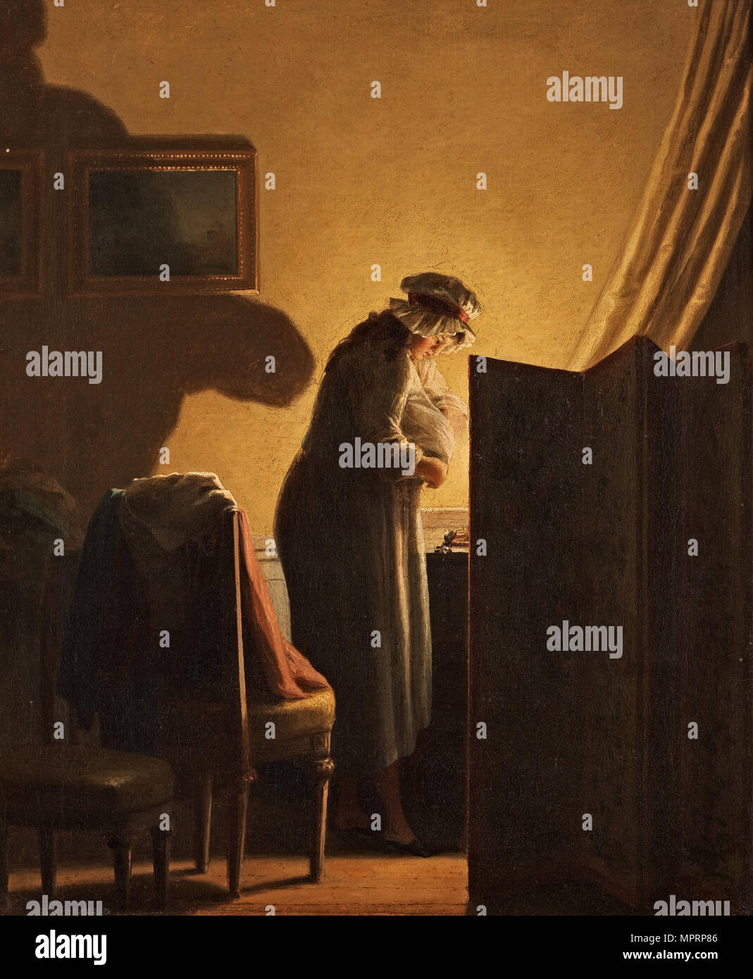 A boudoir scene Stock Photo - Alamy