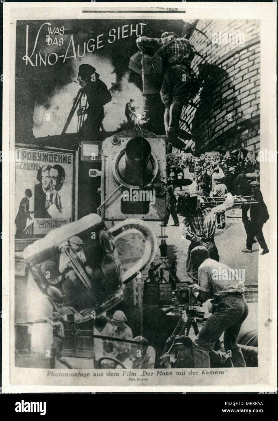 Man With A Movie Camera Poster