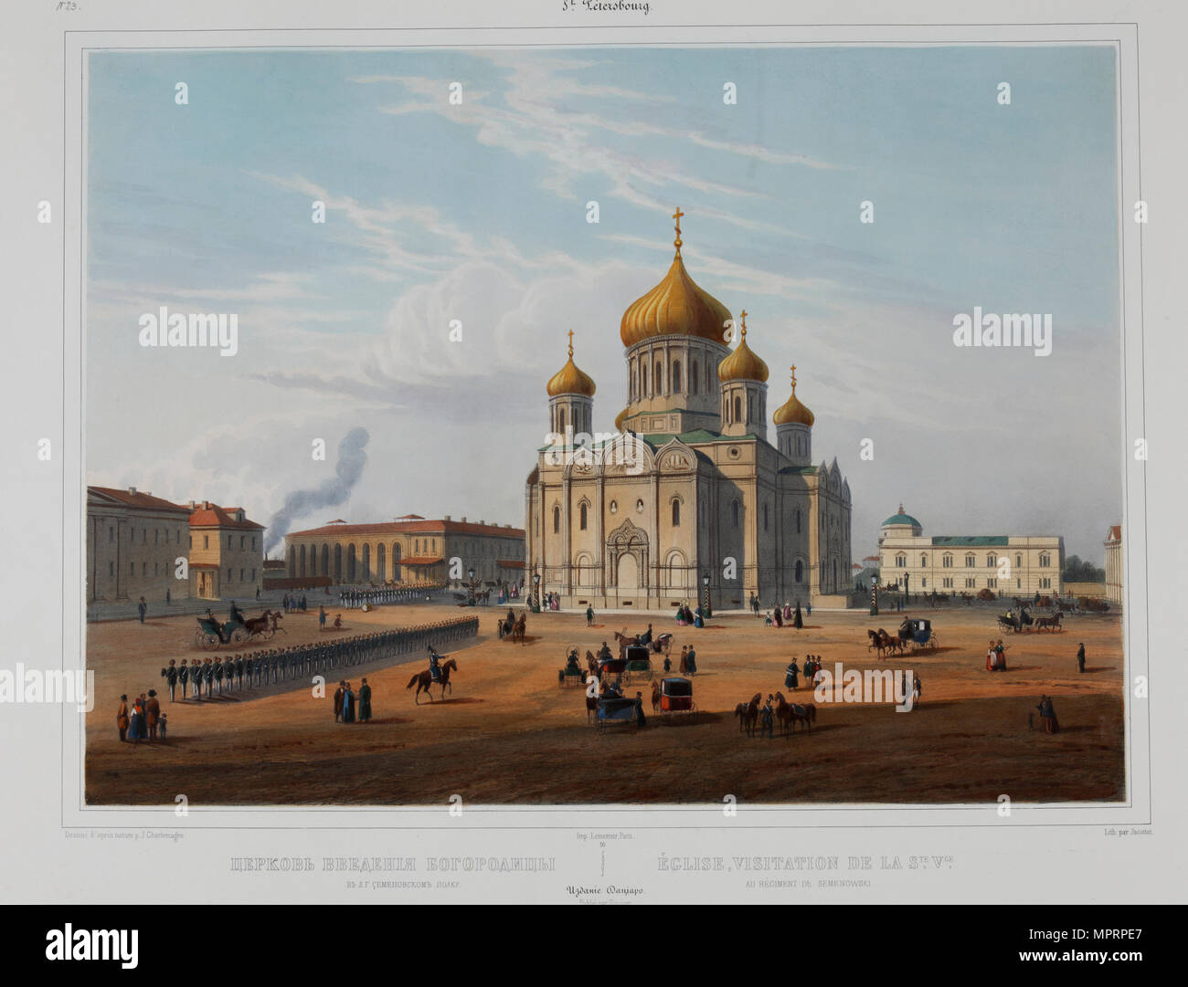 The Presentation of the Holy Virgin Church of the Semyonovsky Life ...