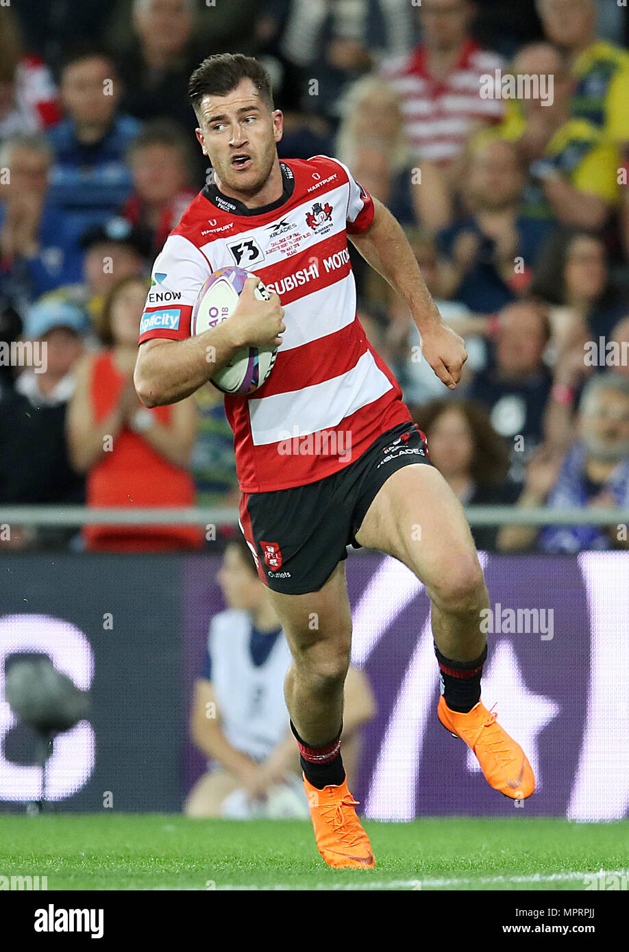 Gloucester Rugby's Mark Atkinson during the European Challenge Cup ...
