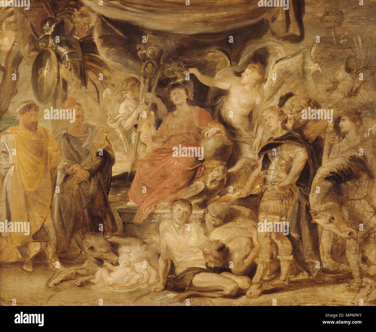 The Triumph of Rome, c. 1622 Stock Photo - Alamy