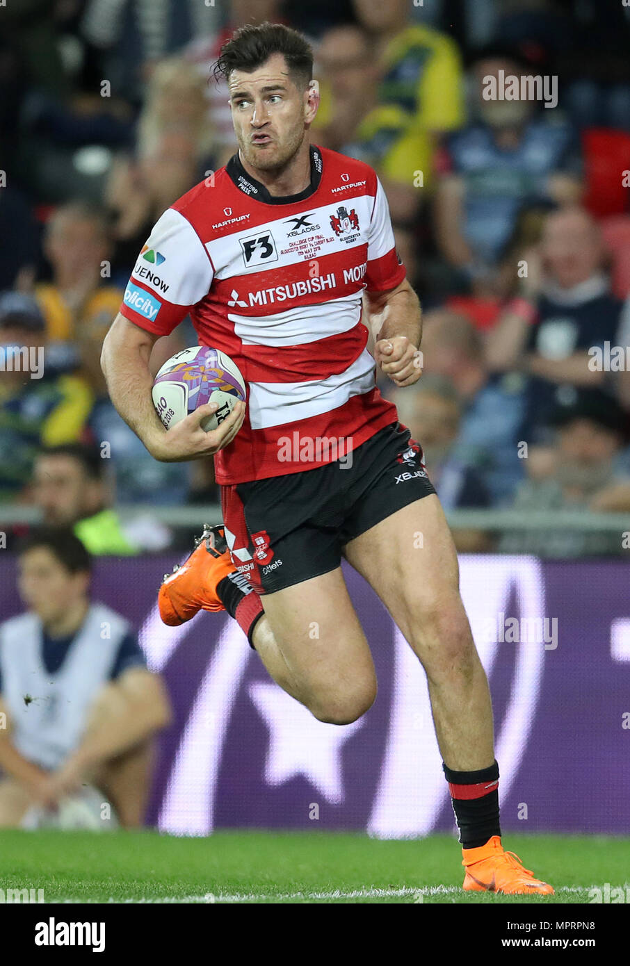 Gloucester Rugby's Mark Atkinson during the European Challenge Cup ...
