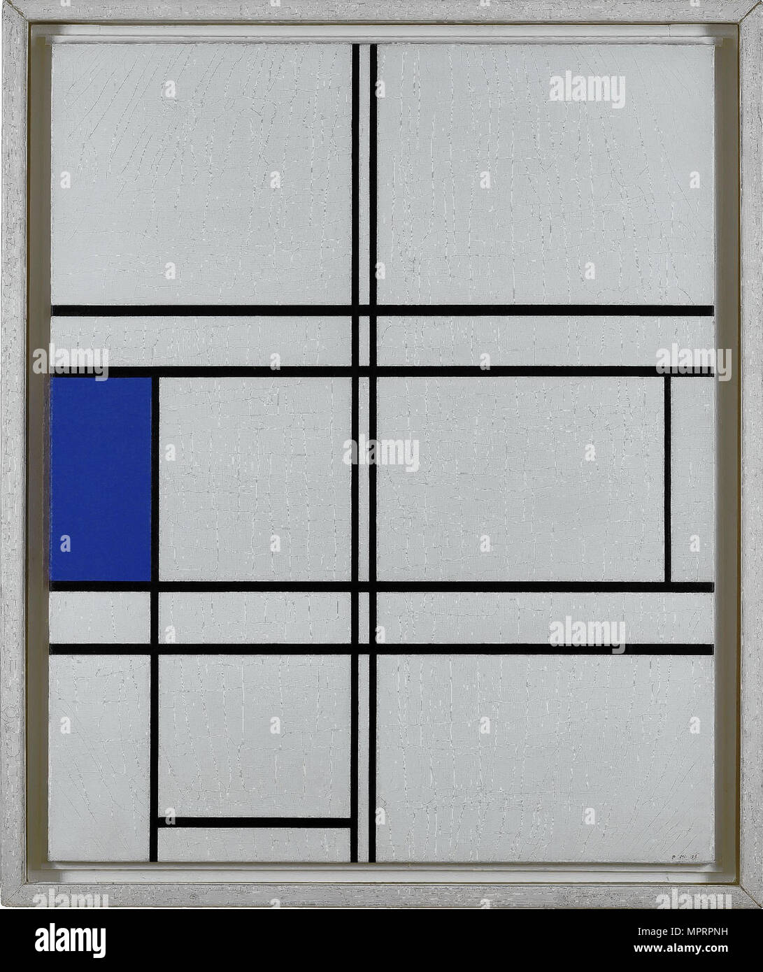 Composition in Blue and White, 1935 Stock Photo - Alamy