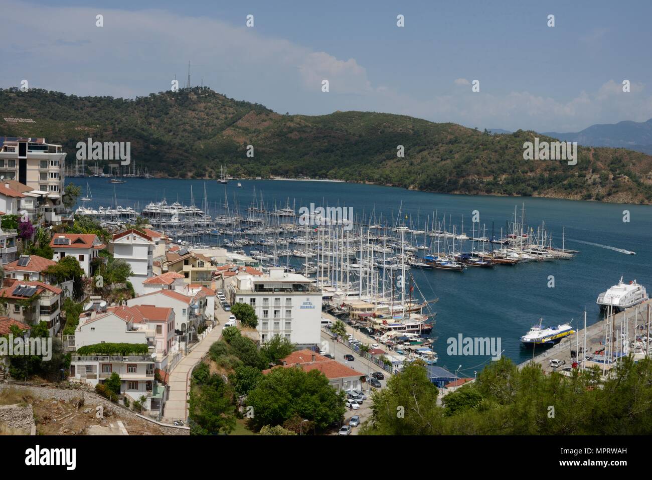 Turkey, Fethiye harbour Stock Photo - Alamy