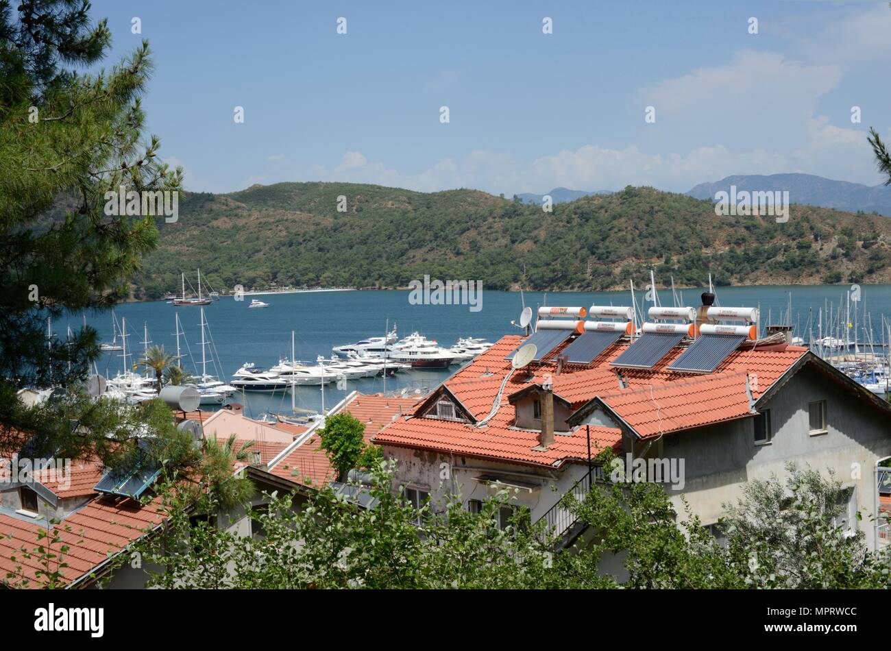 Turkey, Fethiye harbour Stock Photo - Alamy
