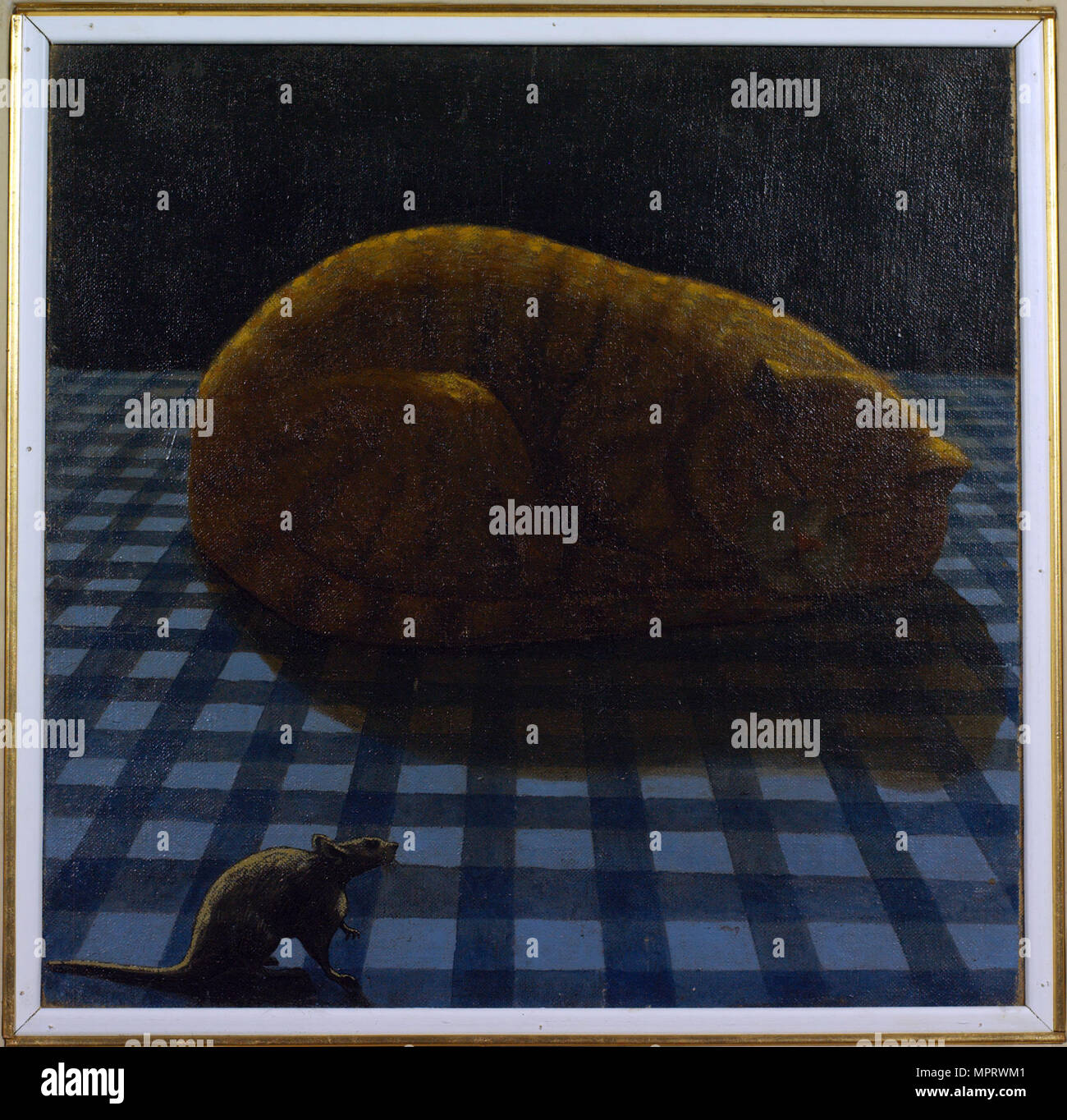 Cat mouse painting hi-res stock photography and images - Alamy