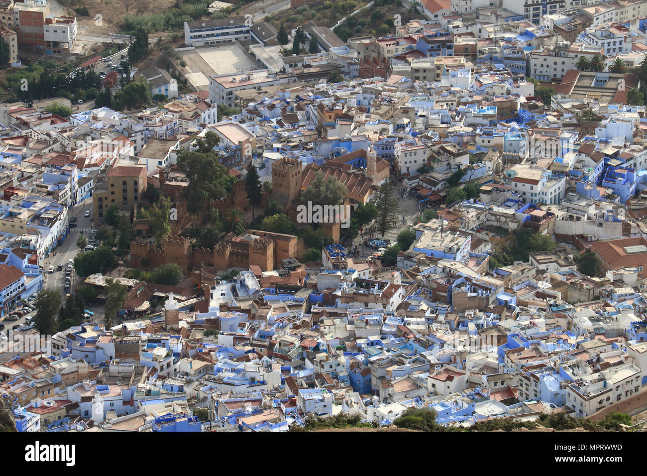 Chefchaouen cityscape hi-res stock photography and images - Alamy