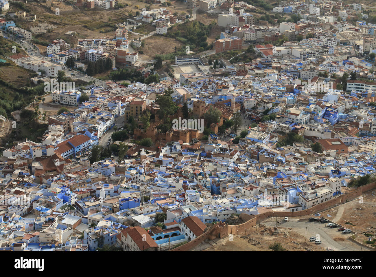 Chefchaouen cityscape hi-res stock photography and images - Alamy