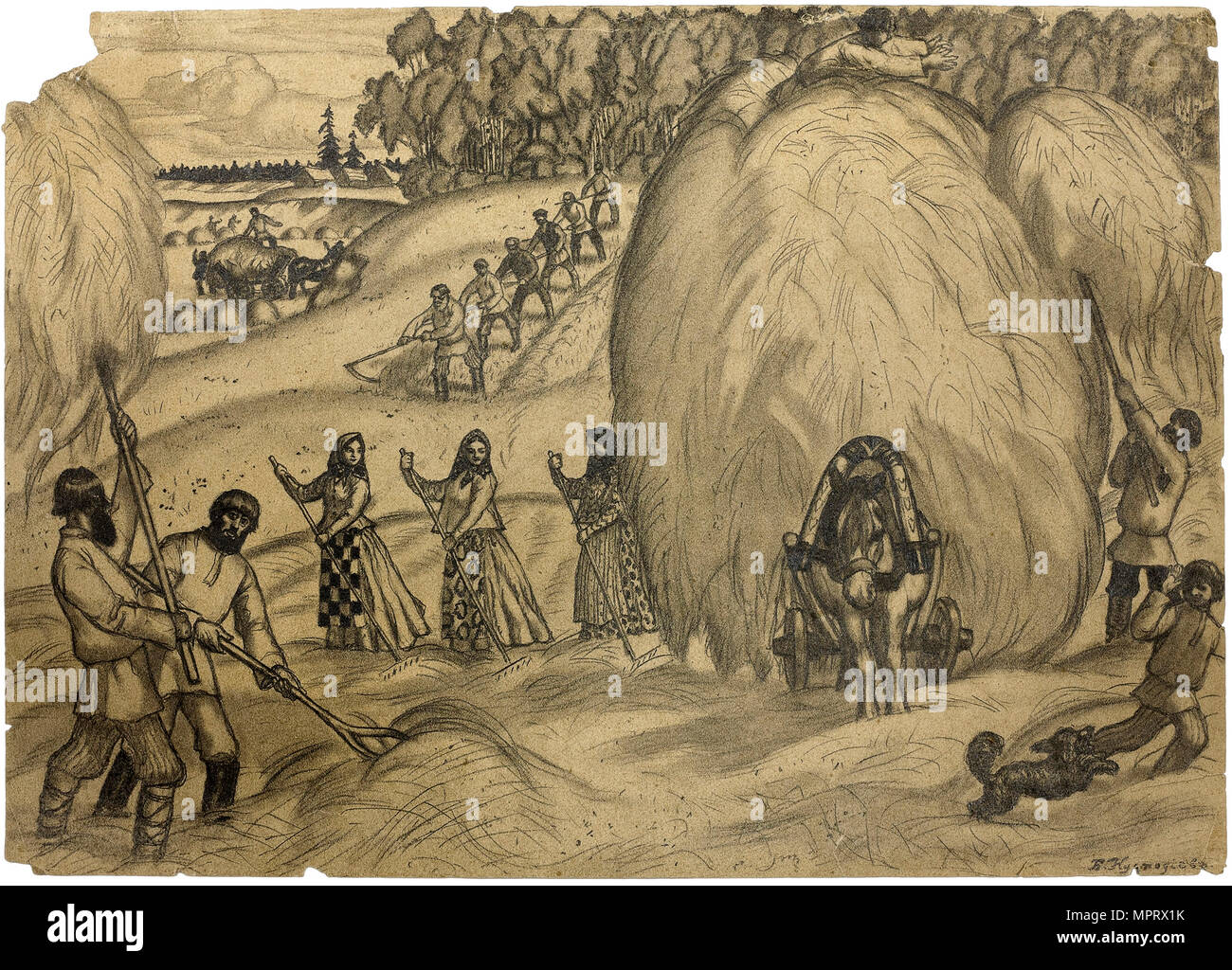 Summer hay making time hi-res stock photography and images - Alamy