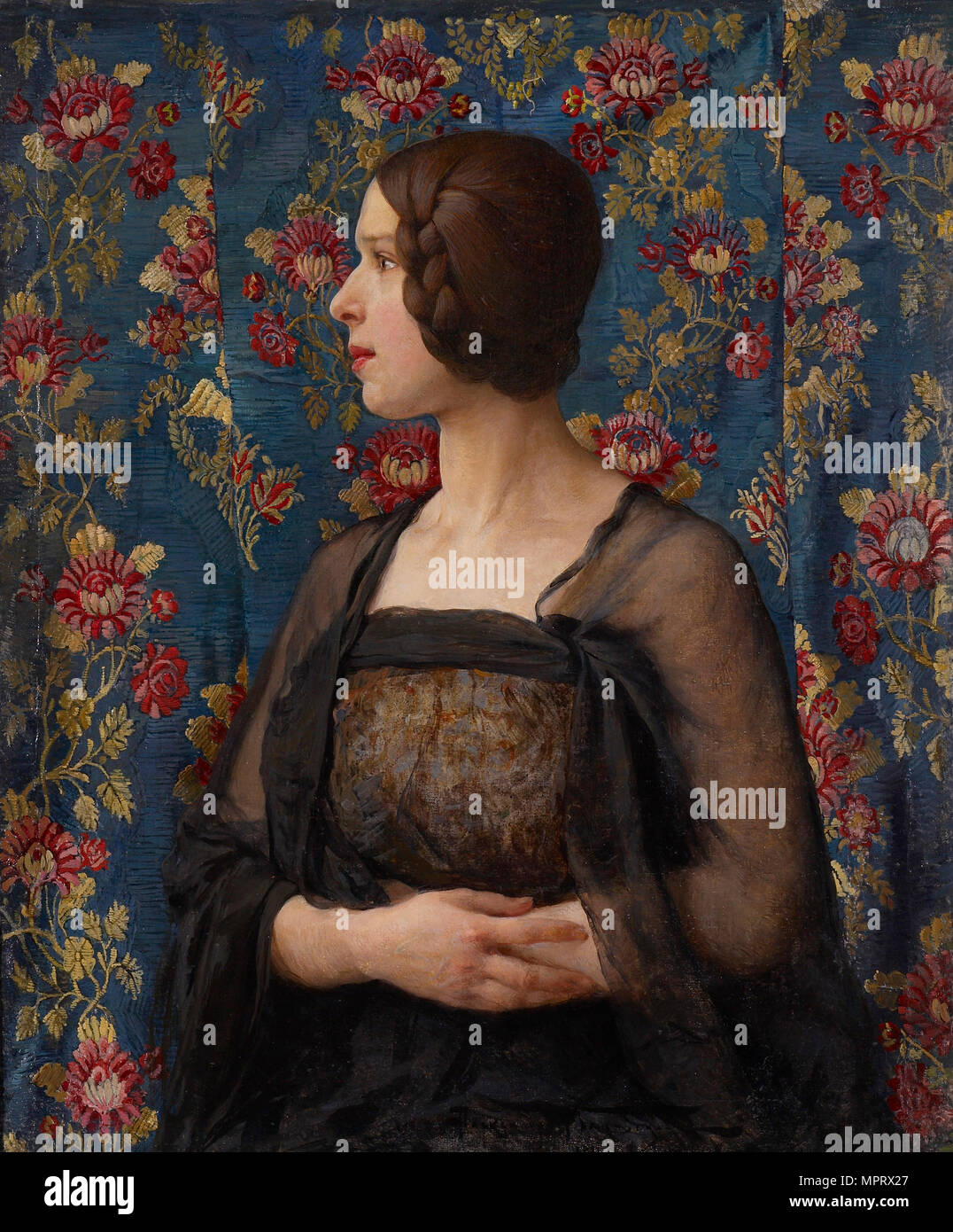 Portrait lady museum state hi-res stock photography and images - Alamy