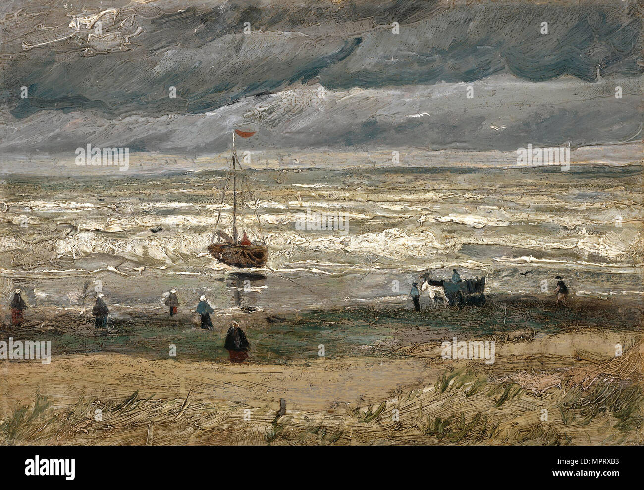 Sea at Scheveningen Stock Photo - Alamy