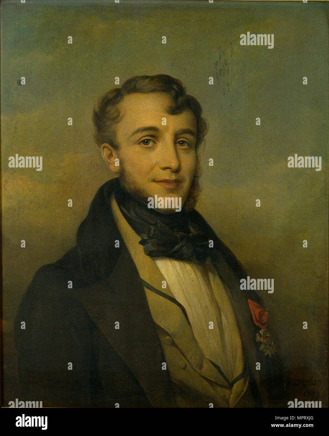 Portrait of the composer Friedrich Kalkbrenner (1785-1849 Stock Photo ...