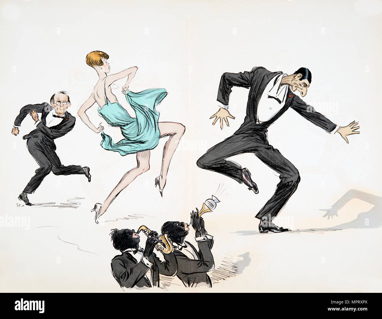 The charleston dance 1920s hi-res stock photography and images - Alamy