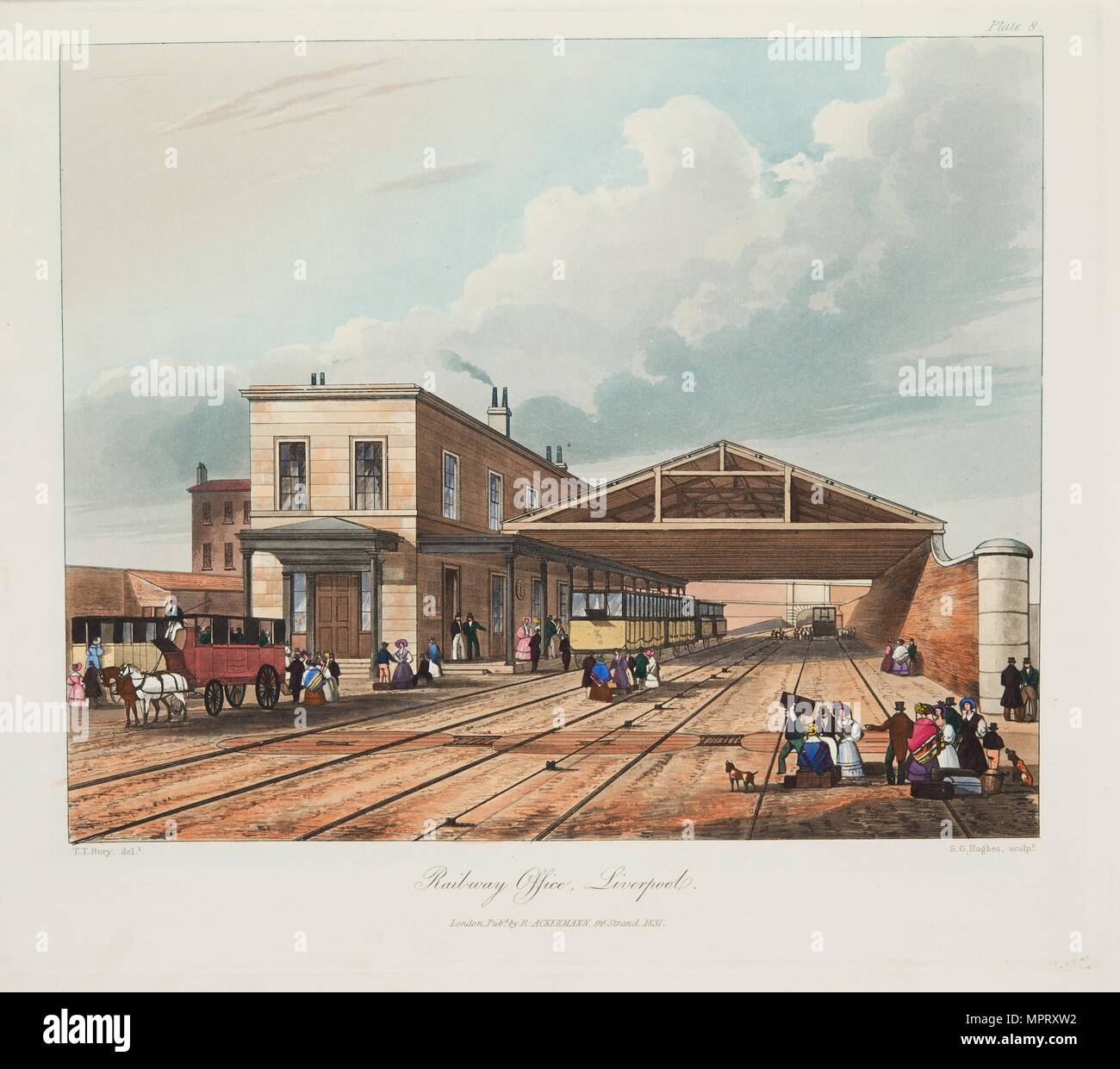 19th century train station liverpool hi-res stock photography and ...