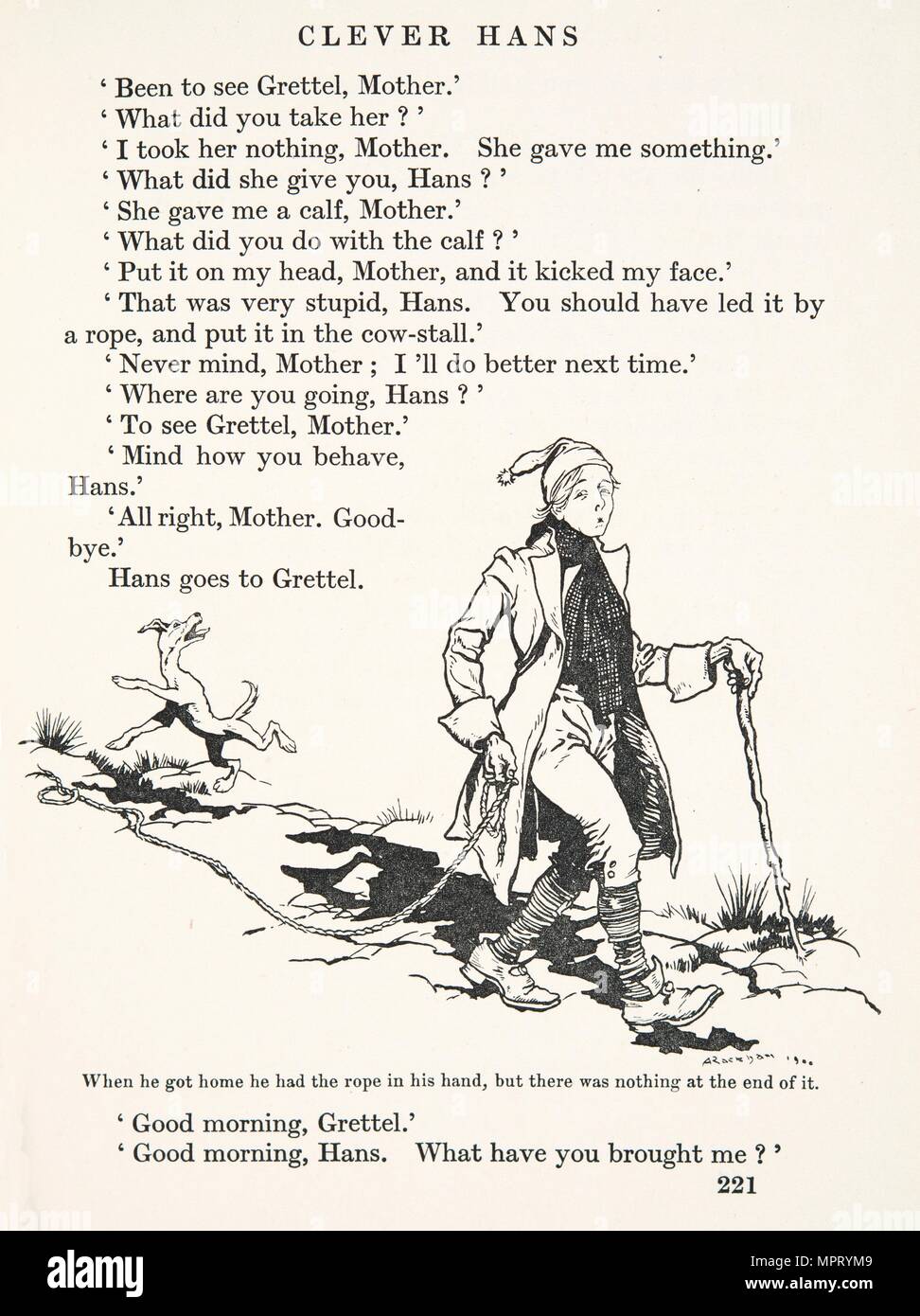 Hans grimm hi-res stock photography and images - Alamy