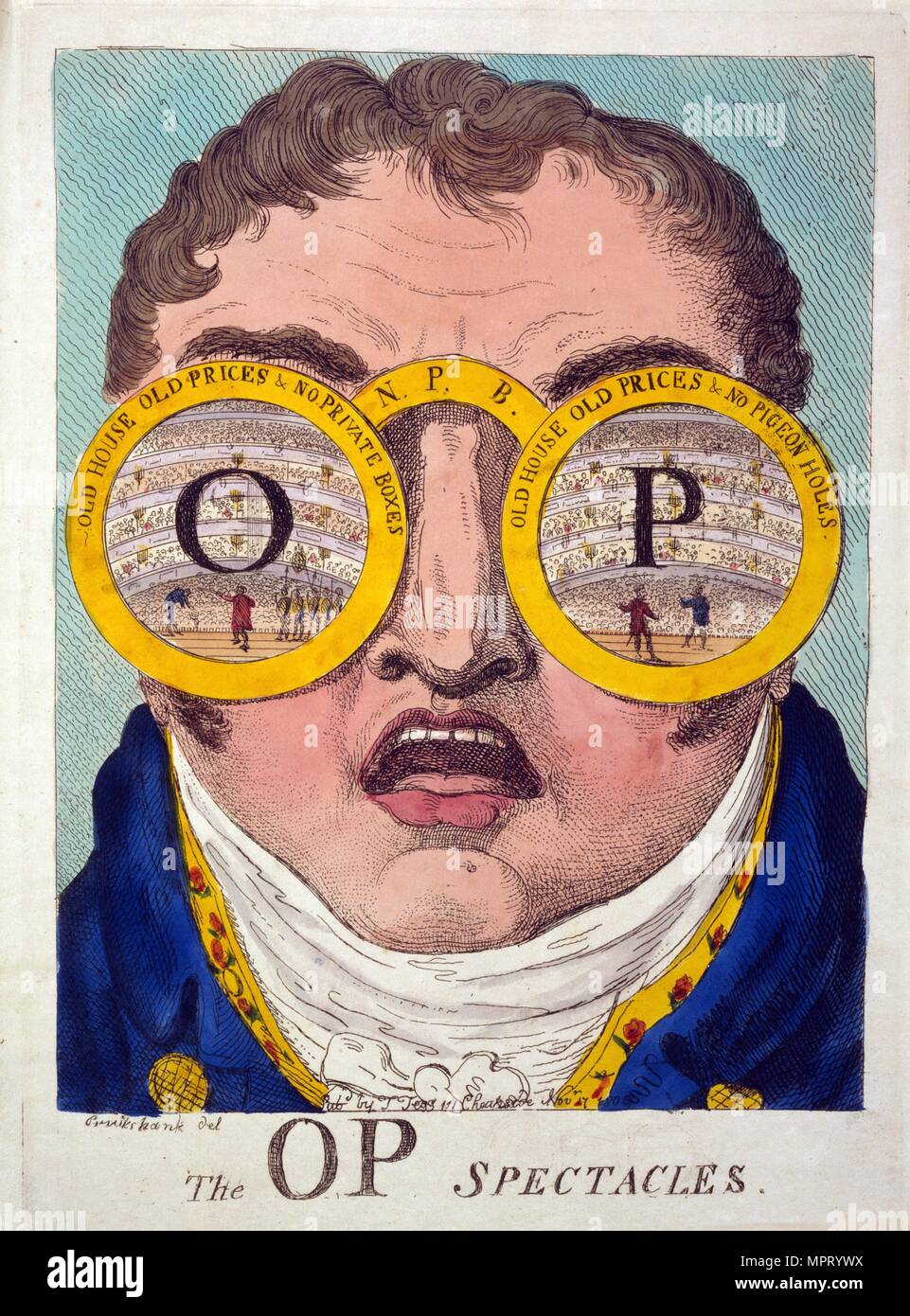 Old price theatre riots hi-res stock photography and images - Alamy