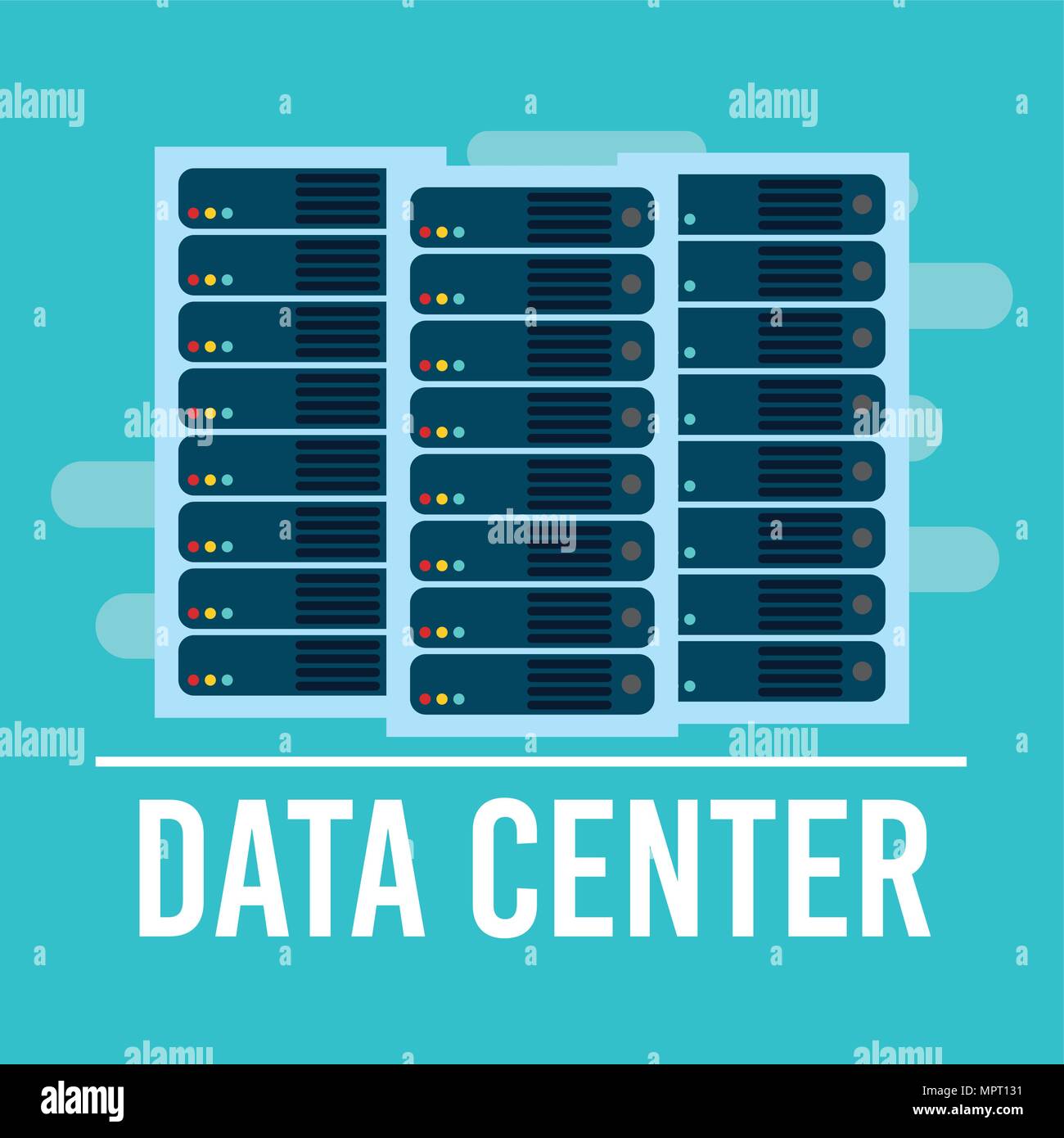 Data center technology Stock Vector Image & Art - Alamy