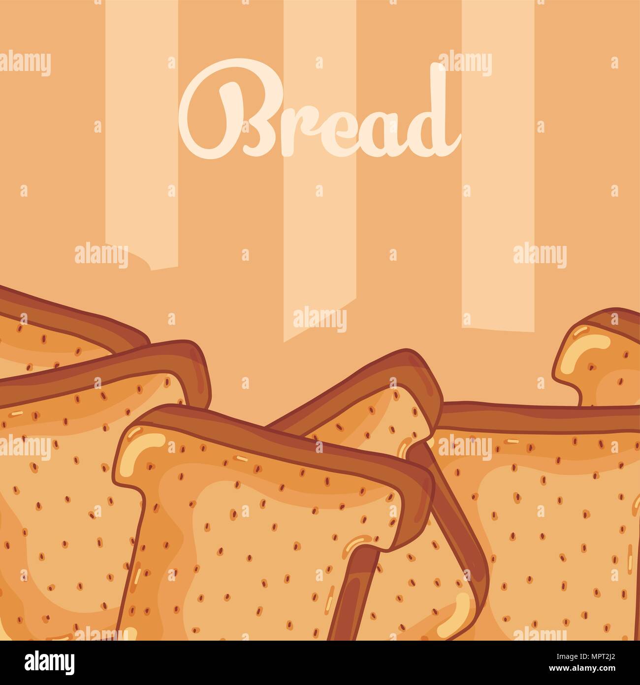 Delicious breads cartoons Stock Vector Image & Art - Alamy