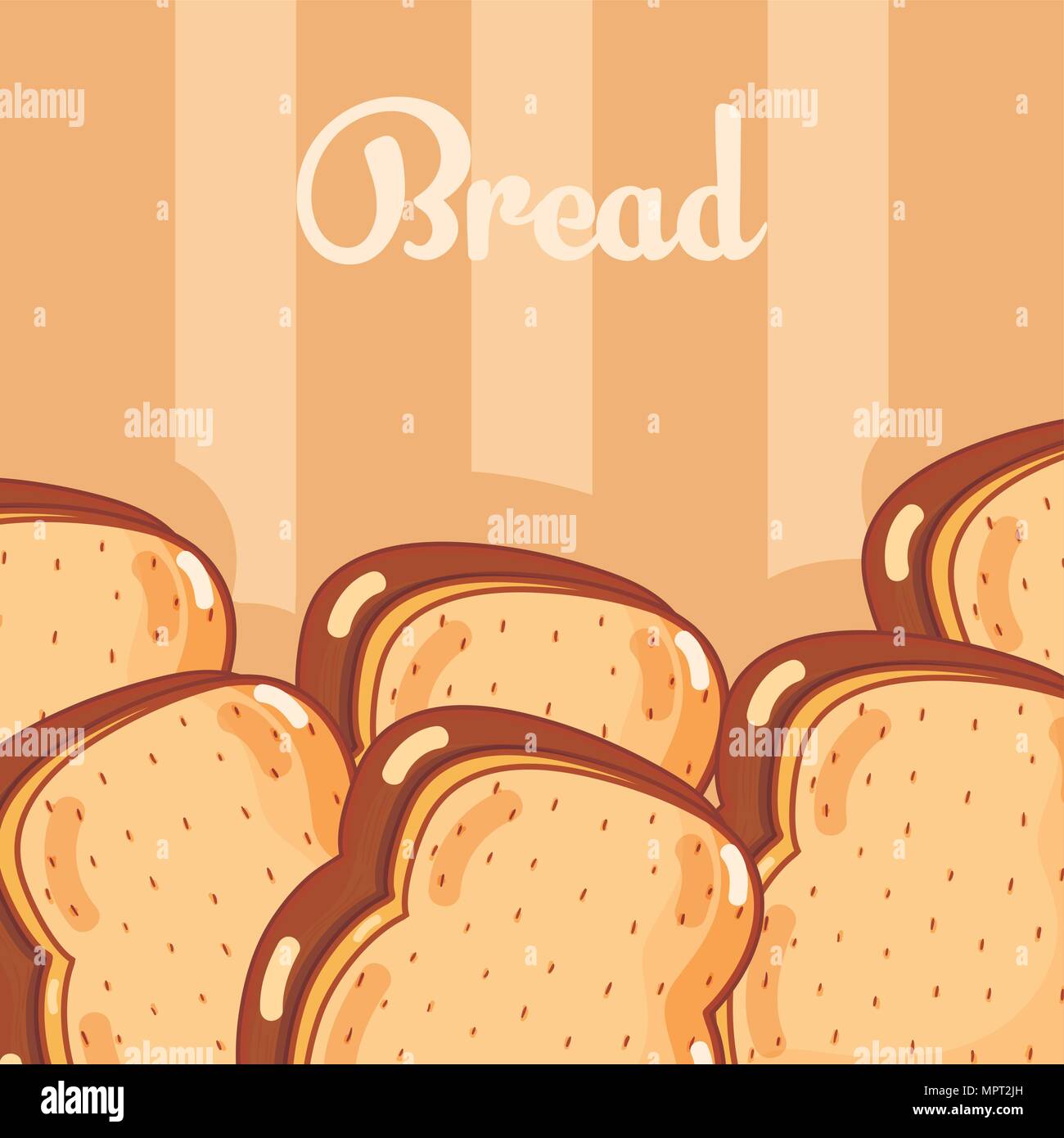 Delicious breads cartoons Stock Vector Image & Art - Alamy