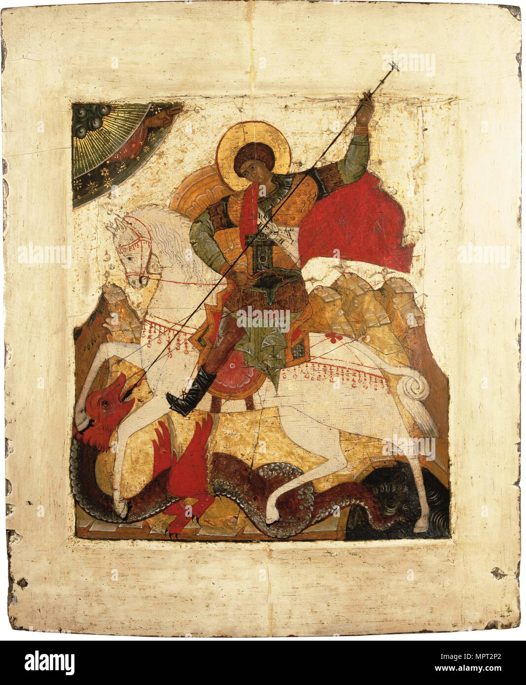 Saint george dragon icon hi-res stock photography and images - Alamy