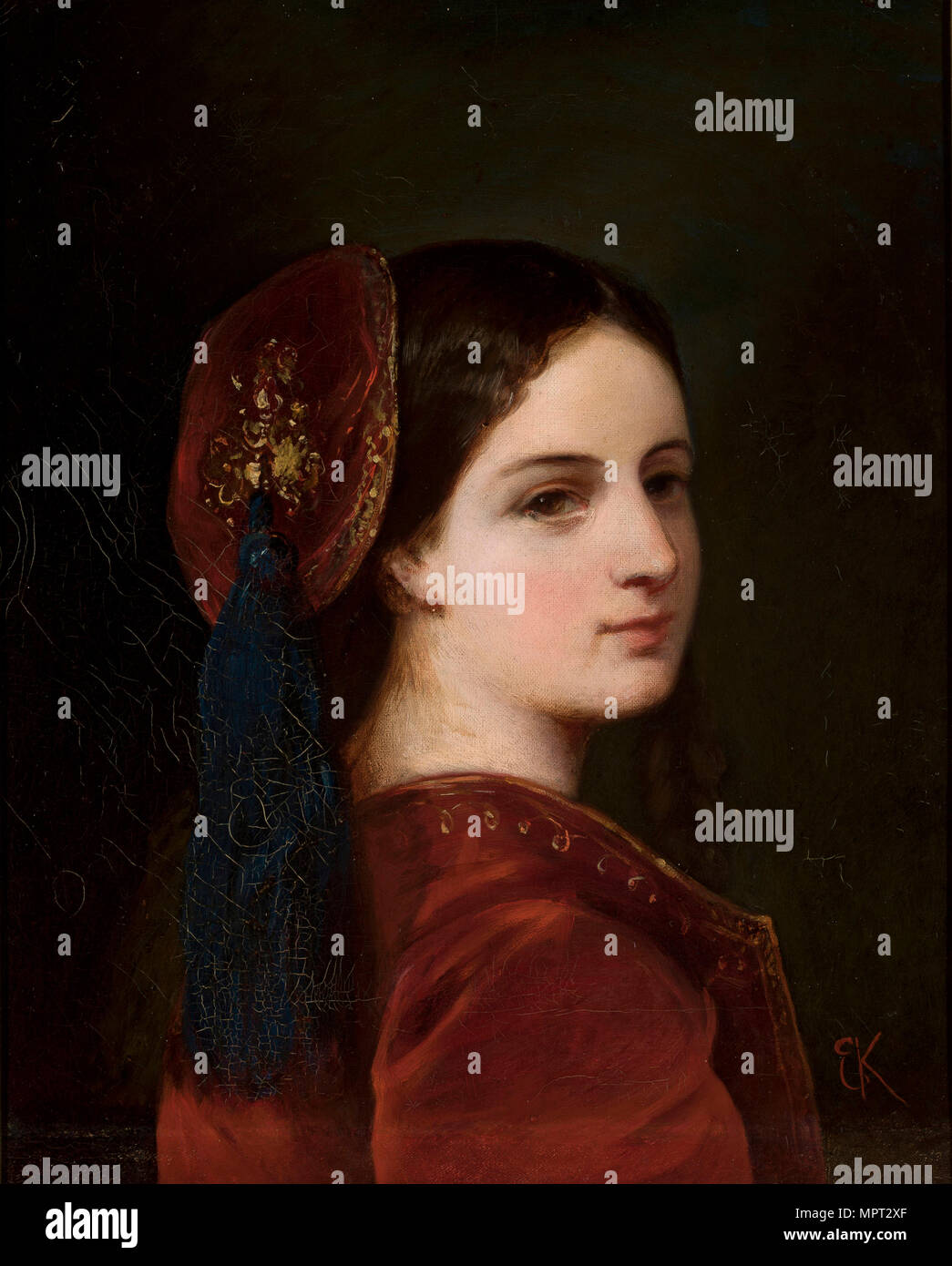 Portrait of Countess Katarzyna Potocka (1825-1907), née Branicka, 1841 ...