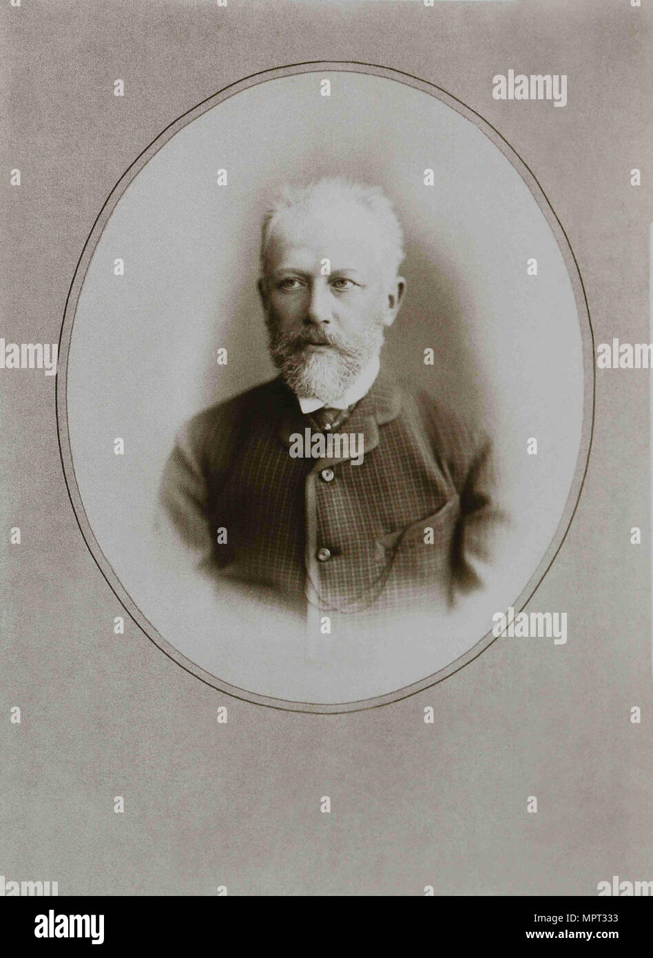 Pyotr Ilyich Tchaikovsky (1840-1893) in Tiflis, 1886 Stock Photo - Alamy