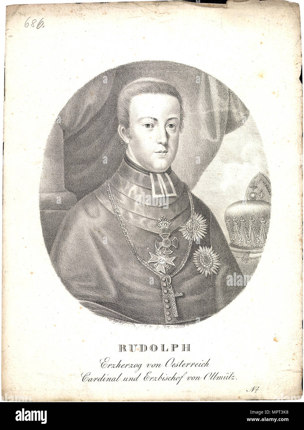 Archduke Rudolf of Austria (1788-1831), ca 1820 Stock Photo - Alamy