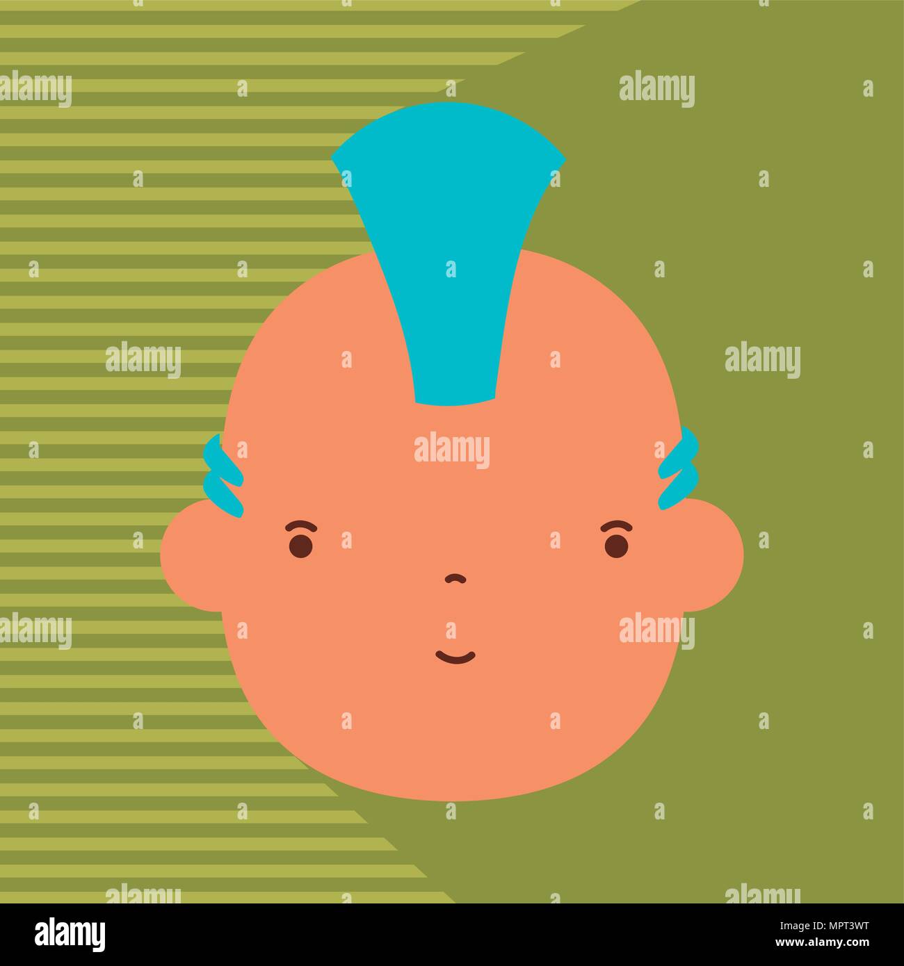 Punk man avatar Stock Vector Image & Art - Alamy