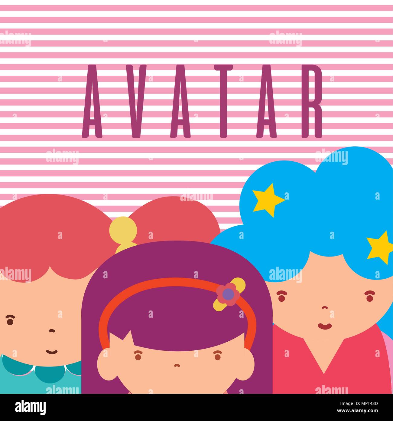 Funny avatar cartoons Stock Vector Image & Art - Alamy