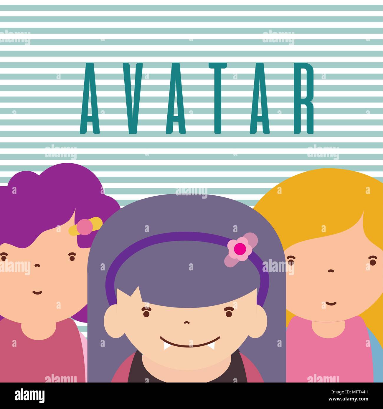 Funny avatar cartoons Stock Vector Image & Art - Alamy