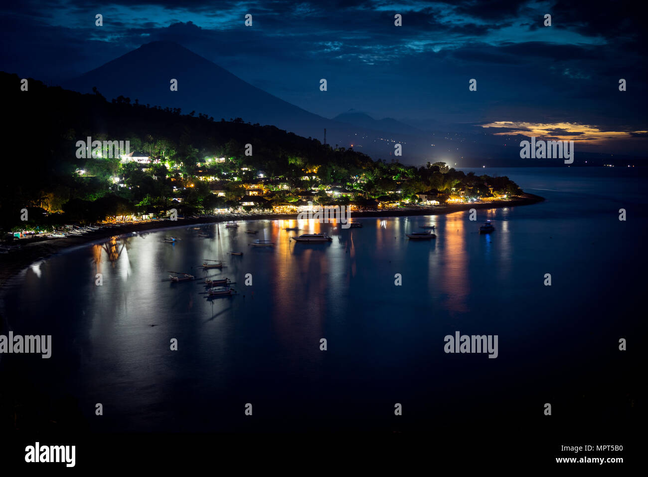 Amed beach sunset hi-res stock photography and images - Alamy