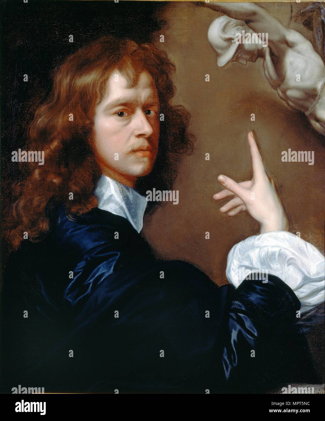Self-Portrait, c1640-1650. Artist: Robert Walker Stock Photo - Alamy