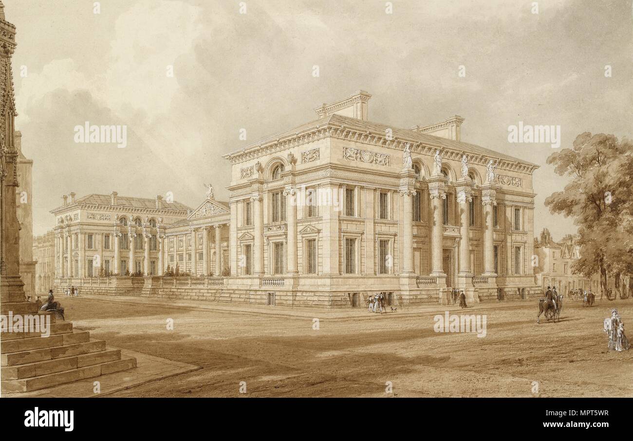 South East View of the Taylor Building and University Galleries, 19th ...