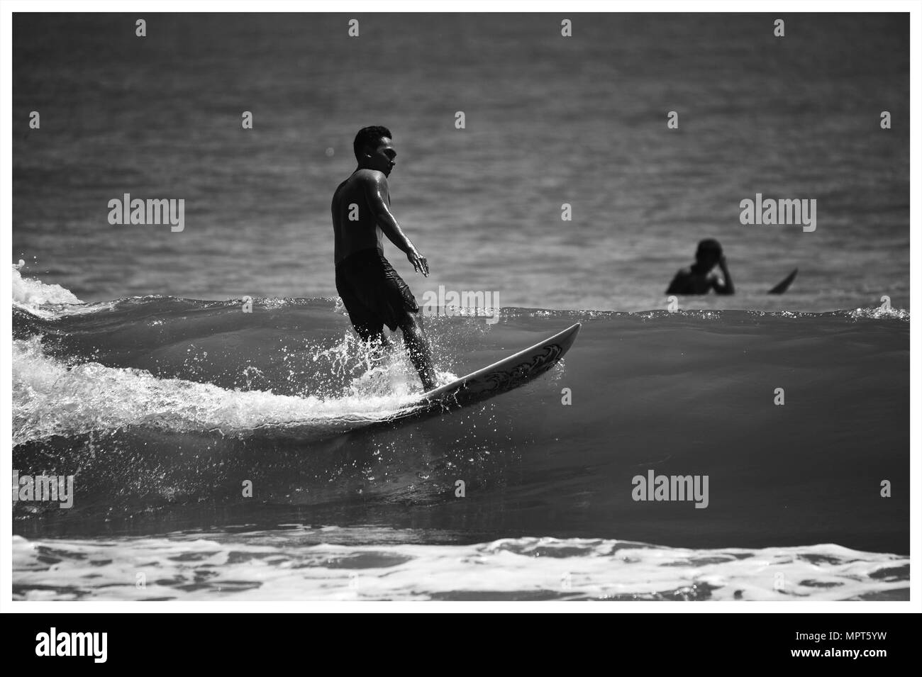 Surfing, Baler, Philippines Stock Photo - Alamy